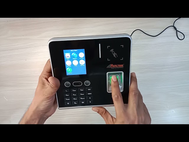 Real Time Biometric System - Realtime Biometric Attendance Machine ...