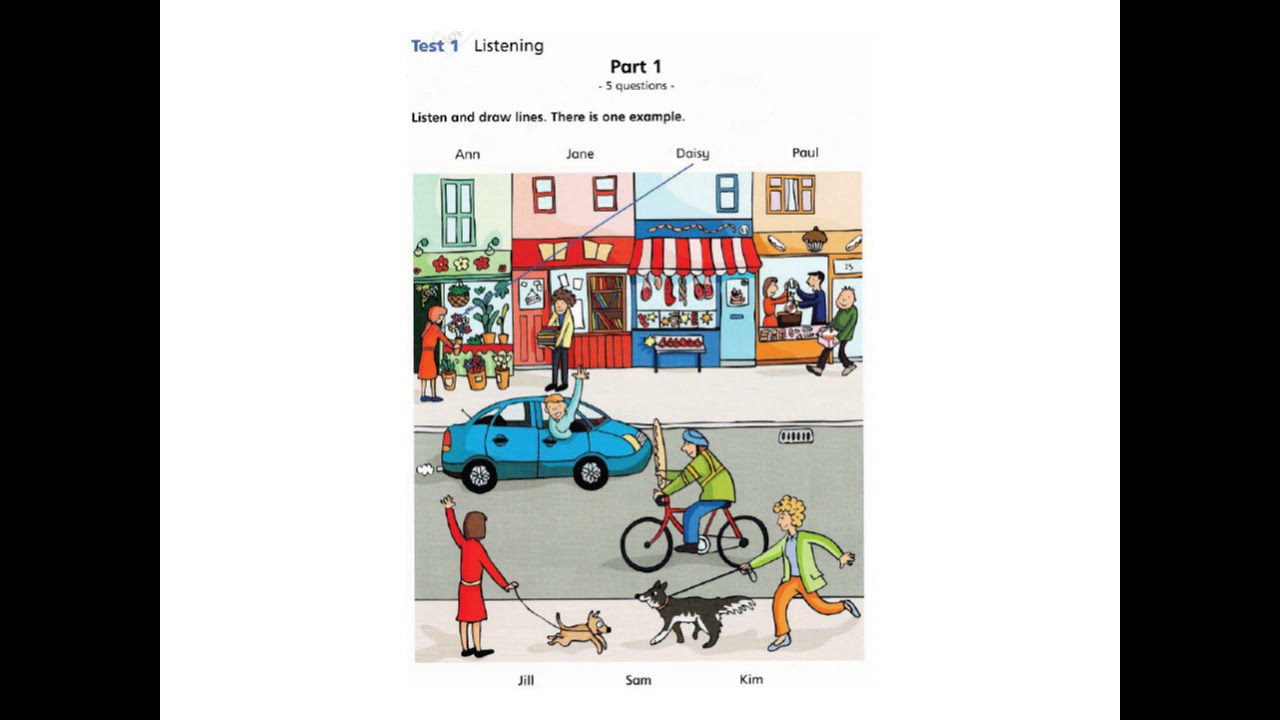 Trial   LT   Part 1   A1 Movers 4 Practice Tests OXFORD TEST 1