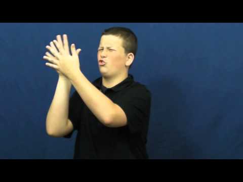 American Sign Language ASL Video Dictionary - unclear