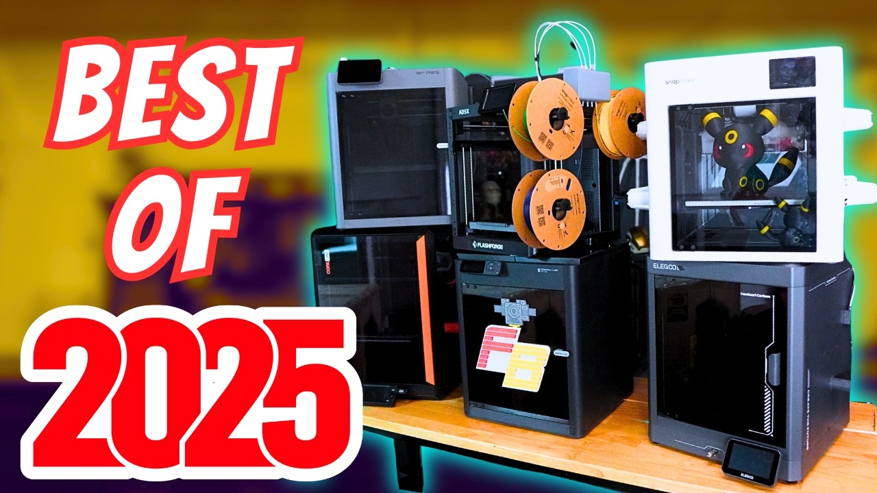 Best 3D Printers of 2025! What Should YOU Buy?
