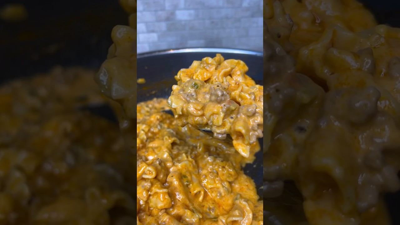 HOMEMADE HAMBURGER HELPER 😮‍💨 | $10 MEAL FOR FAMILY OF 4 #hamburgerhelper