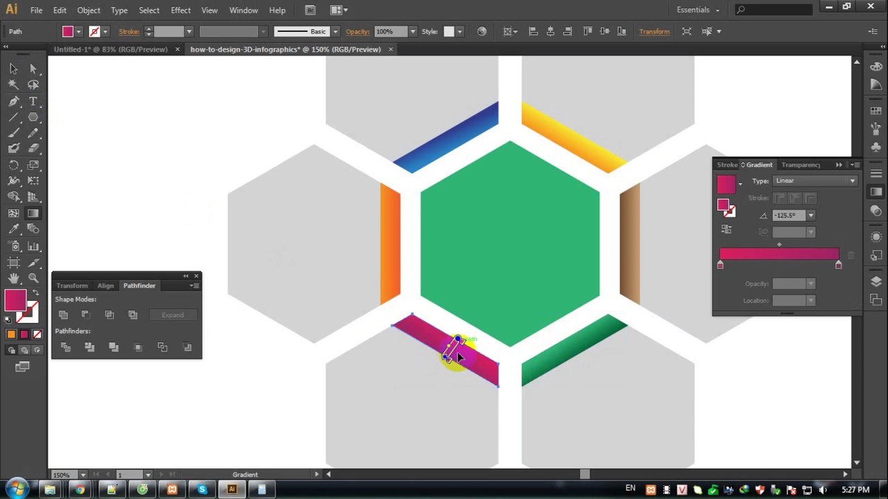Graphic Design Infographic | Illustrator Tutorial  | Creative Design