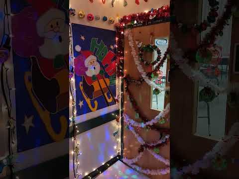 Montana elementary students designed their own classroom door! Happy holidays!