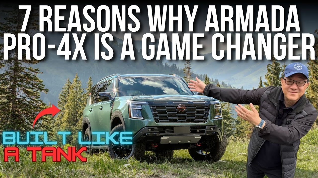 7 REASONS WHY THE NISSAN ARMADA PRO-4X IS A GAME CHANGER // ENGINEER LOVES THE NEW ARMADA PRO-4X