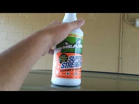 My feelings about "MEAN GREEN" Cleaner!