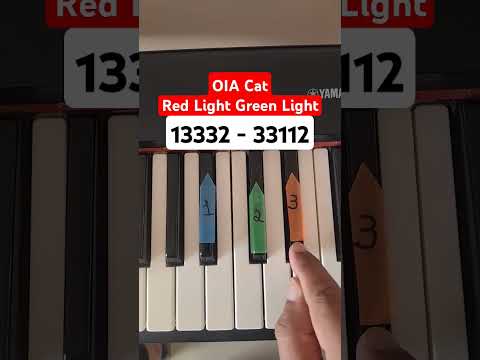 Red Light Green Light – OIA Cat Piano Tutorial ????????