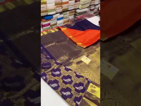Pure handloom silk saree π Price :14,999/-Free shipping in India Silk mark certified