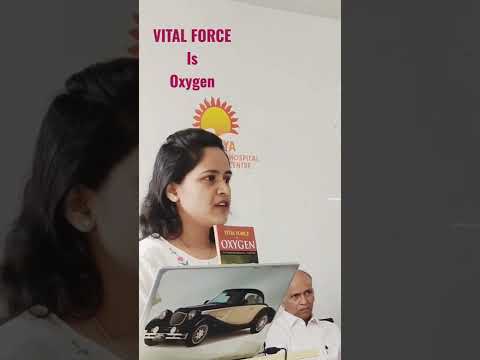 Vital force is Oxygen #bhms #homoeopathy