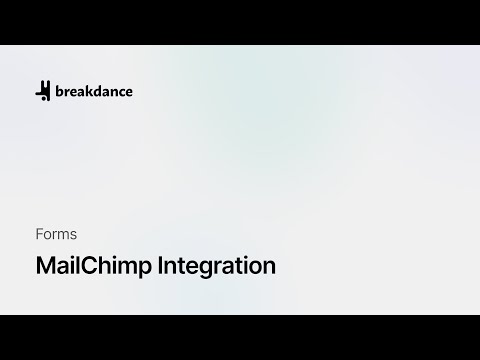 MailChimp Integration