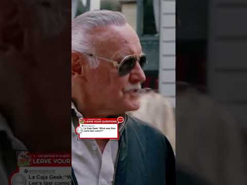 THIS WAS STAN LEE'S LAST COMIC | #Shorts