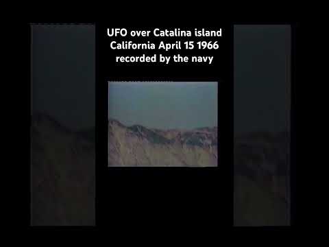 UFO over Catalina island California 4/1966 recorder by us navy footage from dpiarchive.com #drgreer