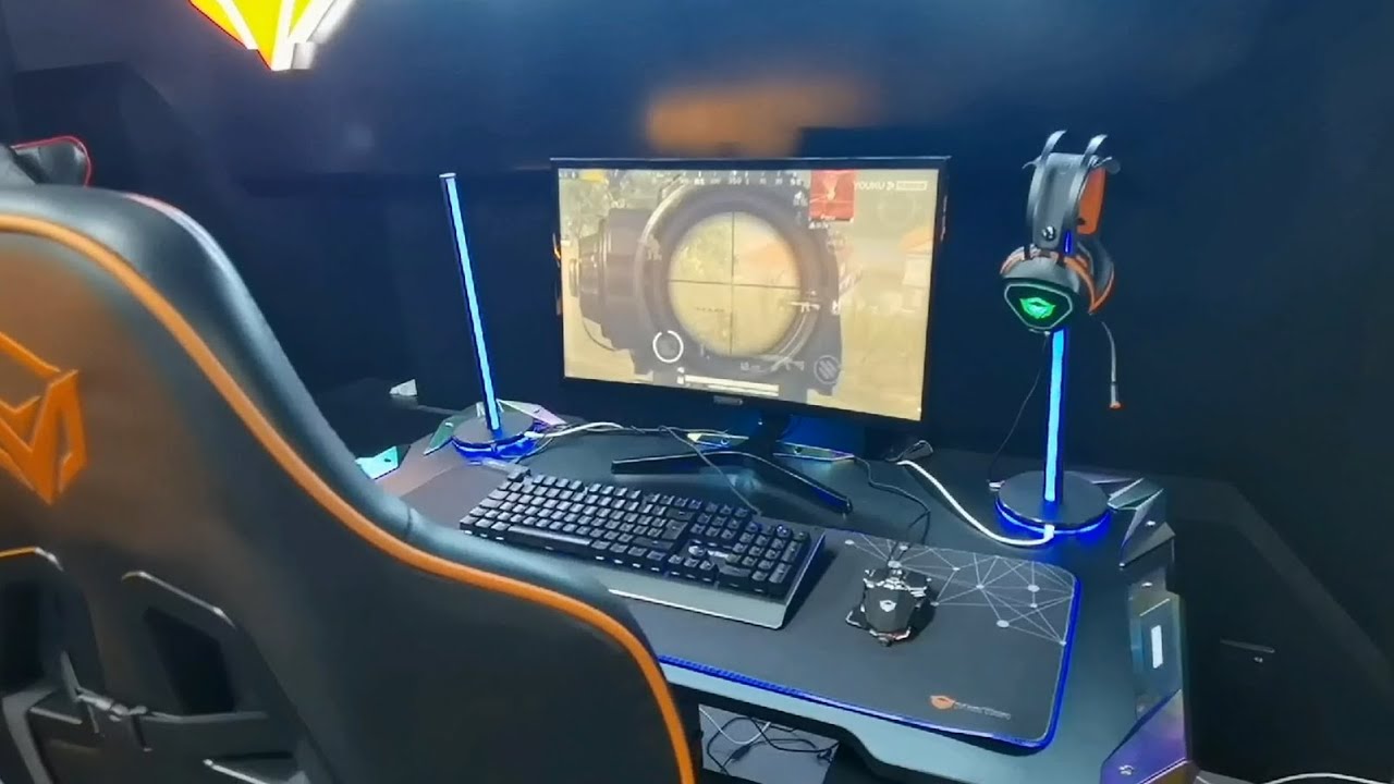 MeeTion Classic PC Game Setup | Supply Gaming Keyboard, Gaming Mouse,  Gaming Headset, Mouse Pad