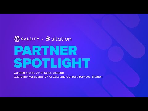 Salsify Partner Spotlight: Sitation