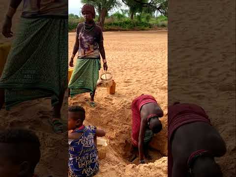 Water scarcity #shortvideo #short #africantribe
