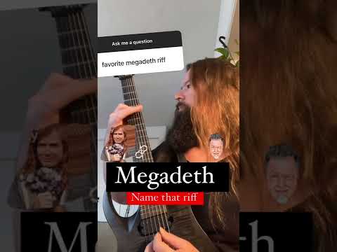 Favorite Megadeth riff ☠️