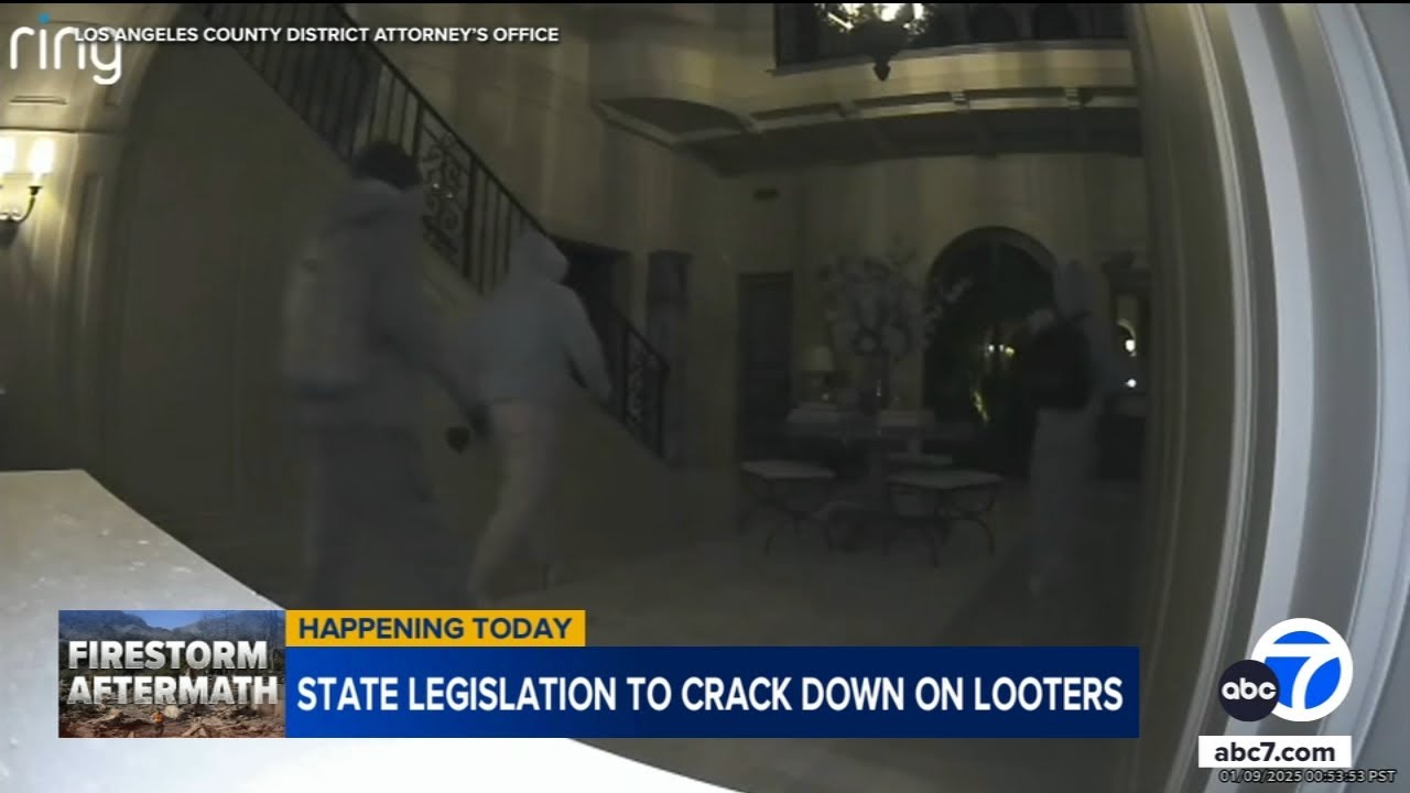 Proposed legislation to stop looters, impersonators during disasters