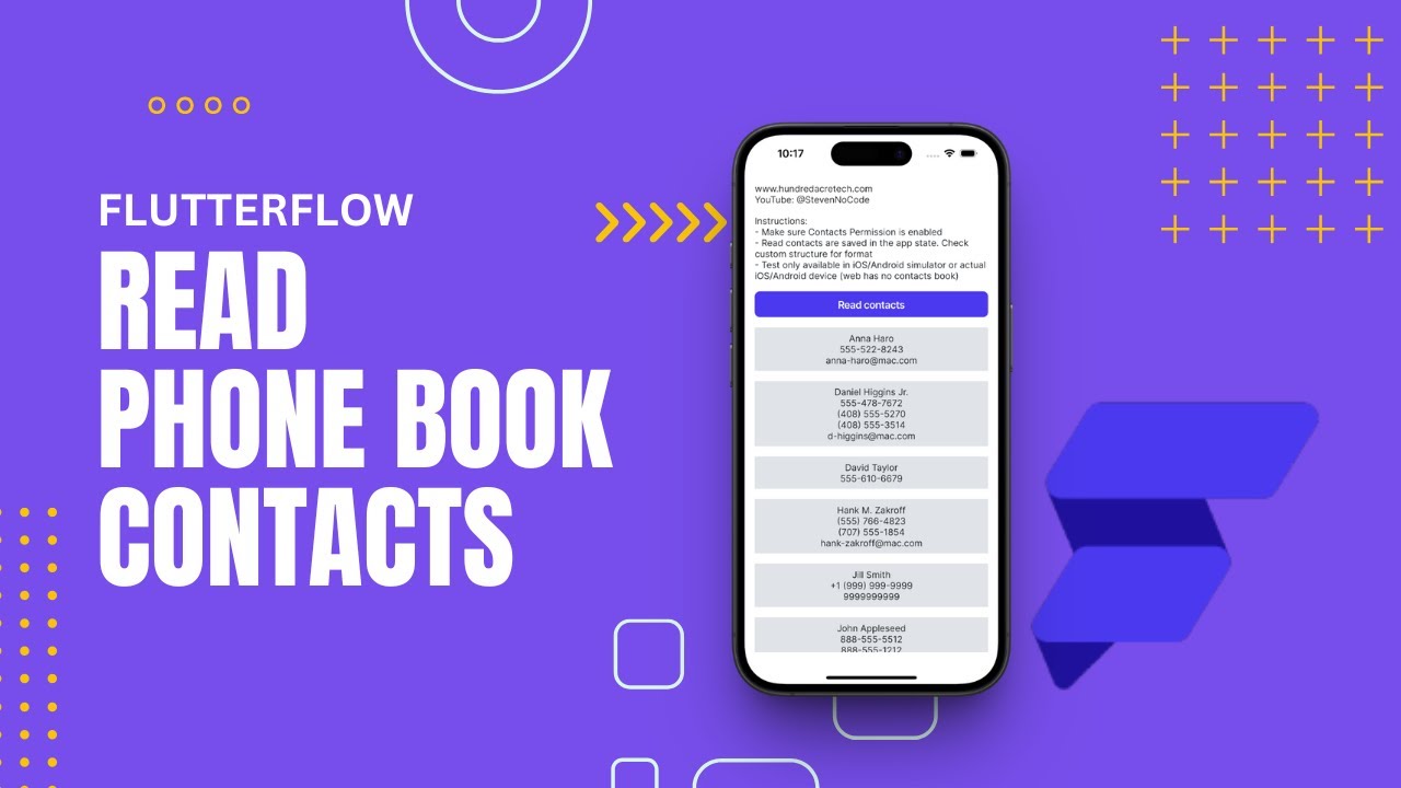 How to Integrate Phone Contacts in Your FlutterFlow App