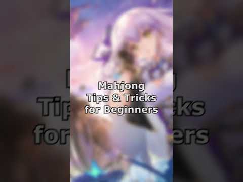 Mahjong tips for Beginners