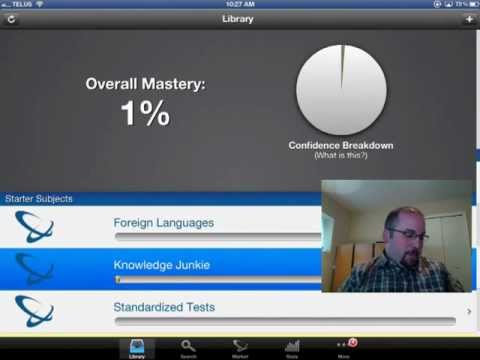 Brainscape flashcard app for the iPad