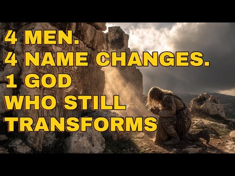 When God Changes Your Name: Abram, Jacob, Simon, Saul — And What It Means for You
