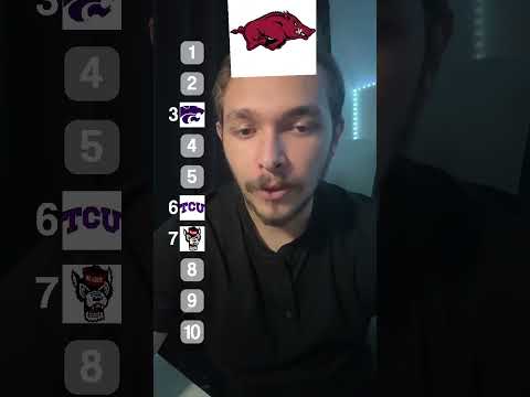 Blind Ranking College Football Teams… Alabama Fans Might Hate Me!