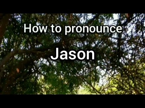 How to Pronounce Jason