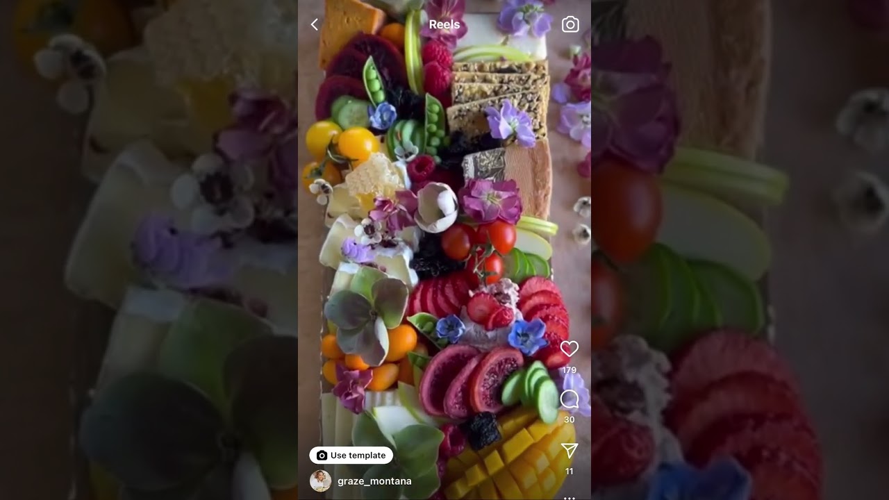 How to make a spring themed grazing board. Charcuterie with all the spring feels!