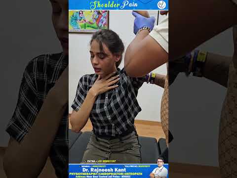 #Shoulder_Pain Chiropractic Treatment | #rkm | #shorts | Pain Free India |