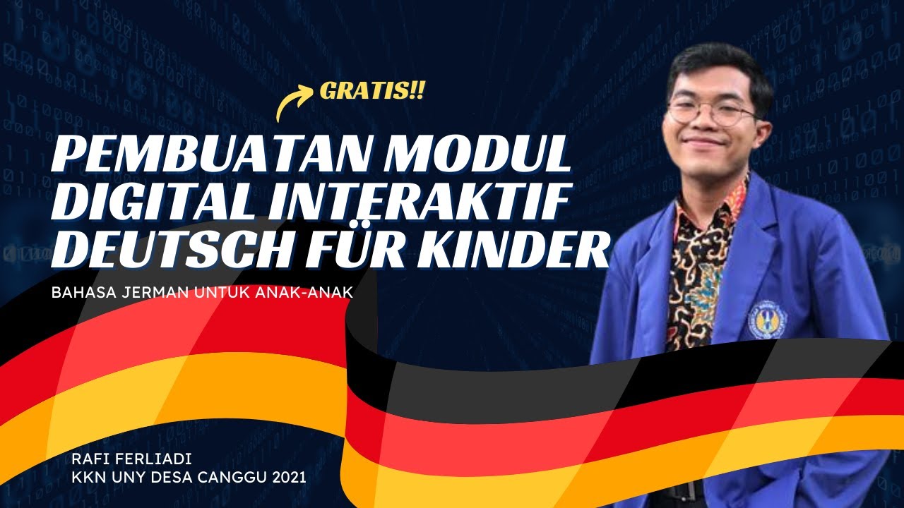 [VIDEO LUARAN KKN UNY 2021] PEMBUATAN MODUL DIGITAL INTERAKTIF DEUTSCH FÜR KINDER