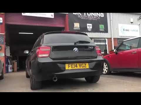 BMW 116d Back Box Delete M Sport Carbon Tip