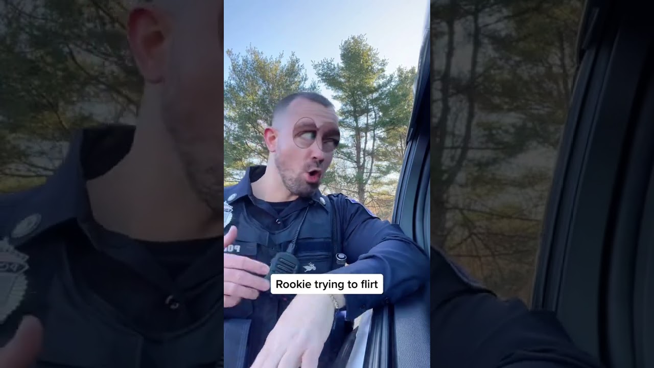 Rookie Cop flirting