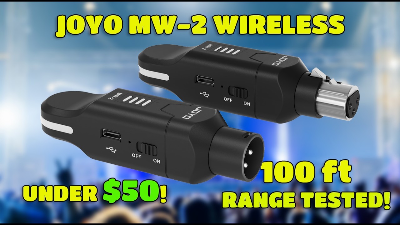 Is This $50 Joyo Wireless Mic System Actually Good? MW-2 Review