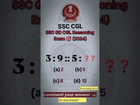 Reasonings exams #knowledgekicks