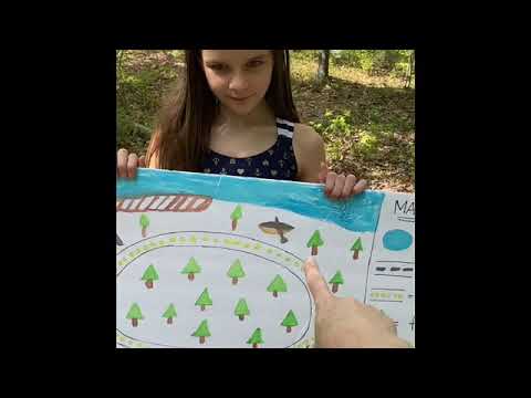 Treasure Hunt (Map, Symbols, & Map Key)