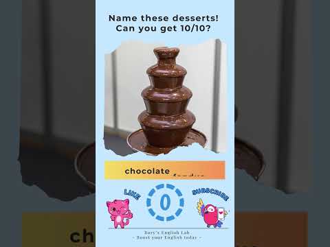 🍰 Name These Desserts in English! 🧁 Can You Get 10/10? 🍨