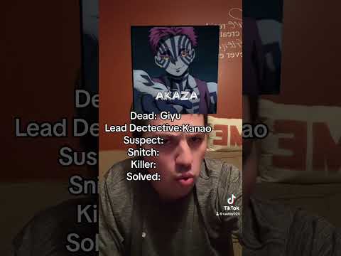 Demon Slayer Murder Mystery with bad pronunciation#shorts #demonslayer #demonslayeredit