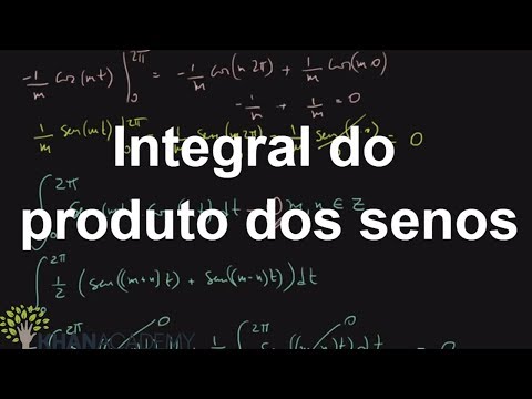 Integral do produto de senos (vídeo) | Khan Academy