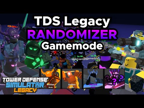 TDS Legacy RANDOMIZER GAMEMODE - Tower Defense Simulator Legacy Roblox