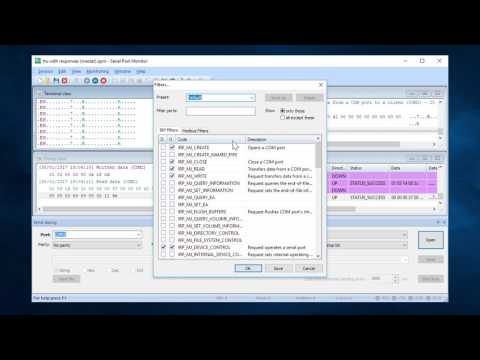 Serial Port Analyzer - Analyze Serial port with COM Port Monitor software