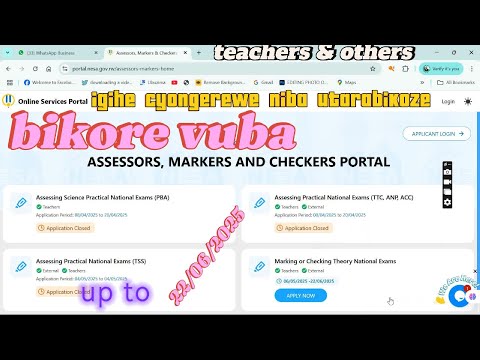 NESA yangereye igihe kugirango udacikanwa Marking or Checking Theory National Exams