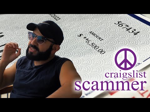 Craigslist Scammer Sends $6500 Check
