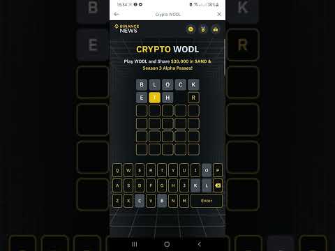 CRYPTO WODL 5 LETTER WORDS
