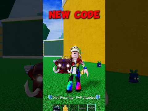 New Redeem Code For Blox fruits(2x xp)| luckily i got Mammoth #roblox #bloxfruits