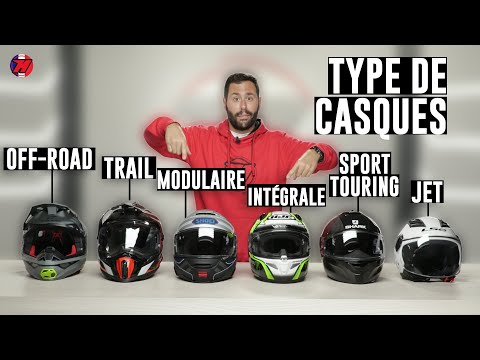 Types de CASQUES MOTO 🧐 Caractéristiques, différences et prix 🚨