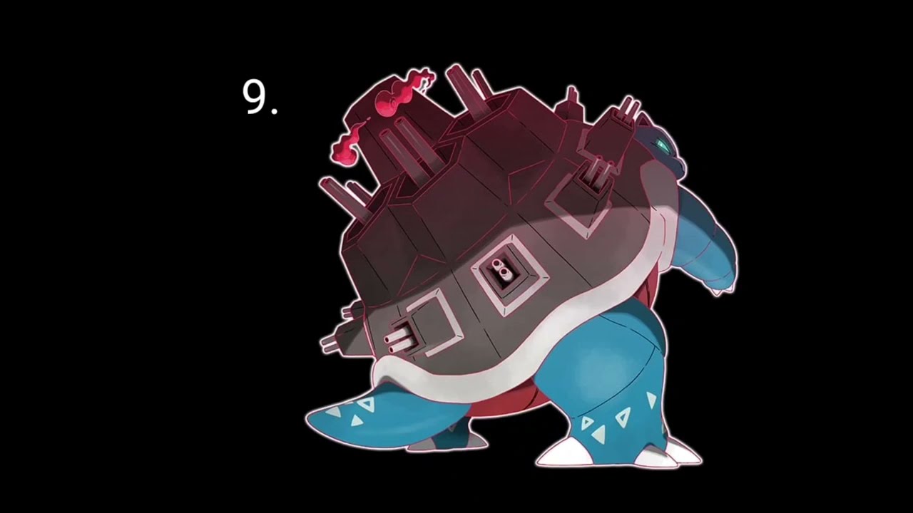 9.Gigantamax Blastoise