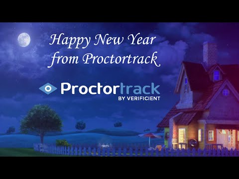 Wish you happy new year from Proctortrack by Verificient