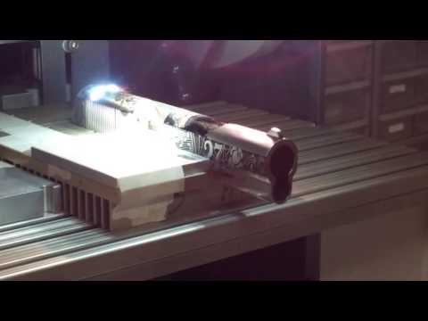 1911 slide deep laser engraving