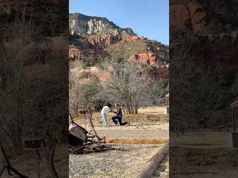 BEST MOMENT of 2025!! #engaged #proposal #wedding #ytshorts #klailea