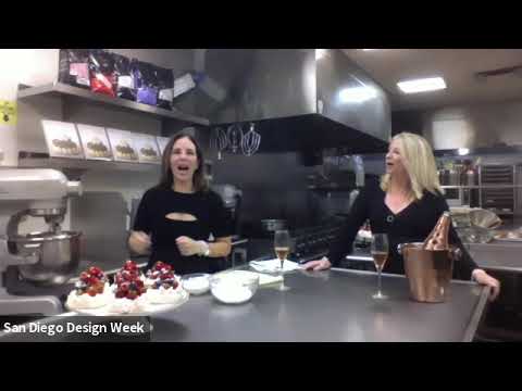 The Architecture of the Pavlova - by Extraordinary Desserts /// San Diego Design Week 2020