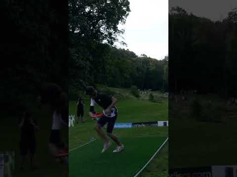 Eagle McMahon parks this 700ft shot! 🤯